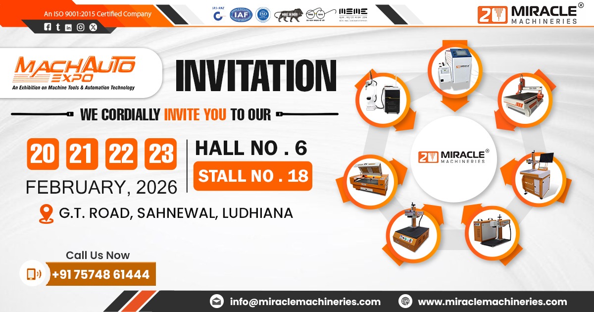 You’re Invited to MACH AUTO EXPO 2026! | Miracle Machineries